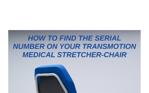 FINDING THE SERIAL NUMBER ON YOUR TMM DEVICE by Neal Veon