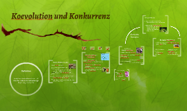 Koevolution und Konkurrenz by Katha Sophia on Prezi