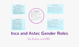 Inca and Aztec Gender Roles by Allie Reilly on Prezi
