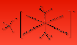 Ammonium tetrathiocyanato-diammine chromate (III) by Amanda McClain on ...