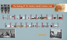 The Making Of The Modern World Timeline Task by Chanelle Studham on Prezi