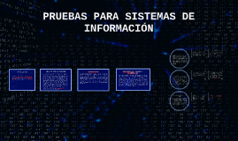 PRUEBAS PARA SISTEMAS DE INFORMACIÓN by Daniel Rivera on Prezi