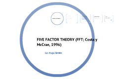 Five Factor Model (FFM; Costa y McCrae, 1996) by Hugo Simkin on Prezi