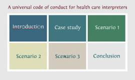 The missing link: A universal code of conduct for health care ...