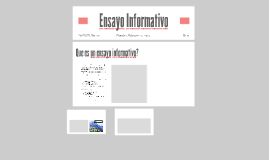 Ensayo Informativo by Alberto Hernandez on Prezi