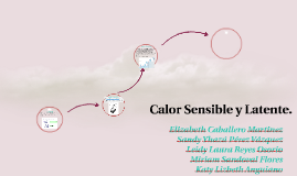 CALOR SENSIBLE Y LATENTE by Eli Caballero on Prezi