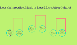 Does Culture Affect Music or Does Music Affect Culture? by matthew ...