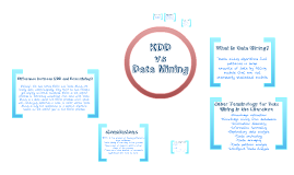 KDD VS Data Mining by johnnery esto on Prezi